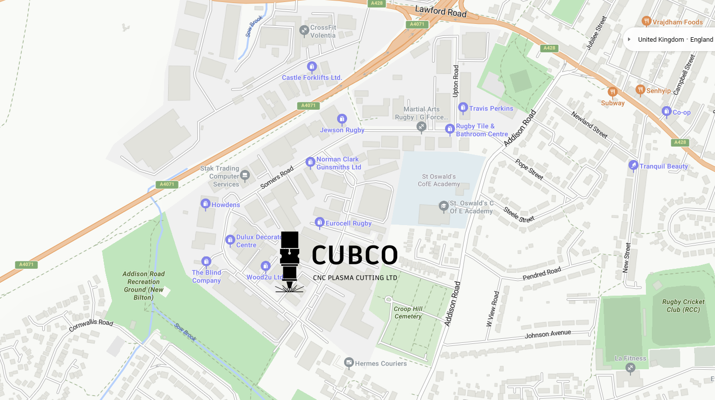 Contact Cubco Plasma Cutting and Welding Services